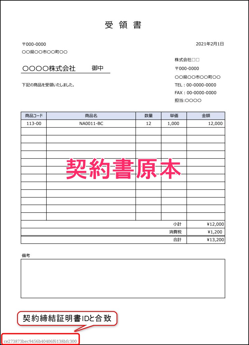 【文書管理】電子契約締結証明書 [Ver.2] – 電子印鑑GMOサイン ヘルプセンター