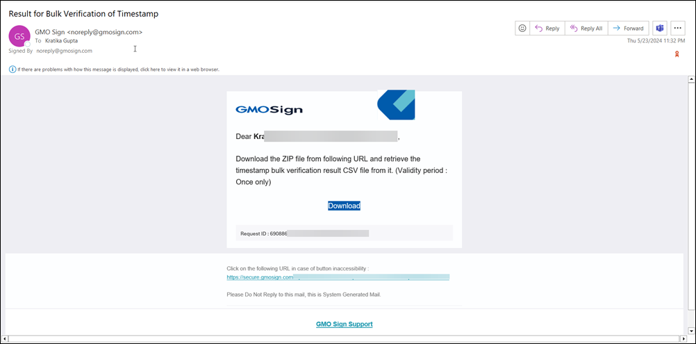 Track the Timestamp Recorded for Signed Documents – GMO Sign Help Center Track the Timestamp Recorded for Signed Documents – GMO Sign Help Center